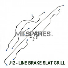 J12-line brake slat grill